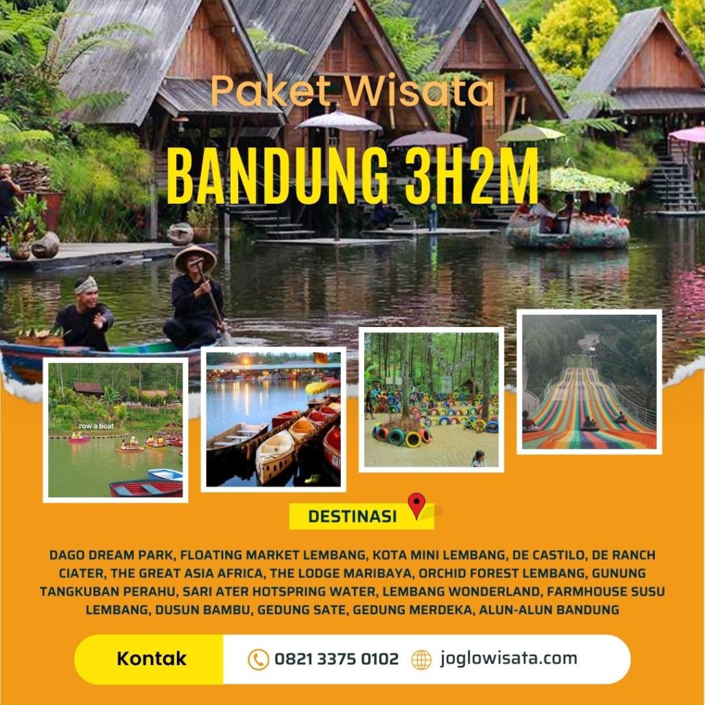 Eksplorasi 10 Tempat Wisata Hits di Bandung yang Menarik Perhatian | Joglo Wisata