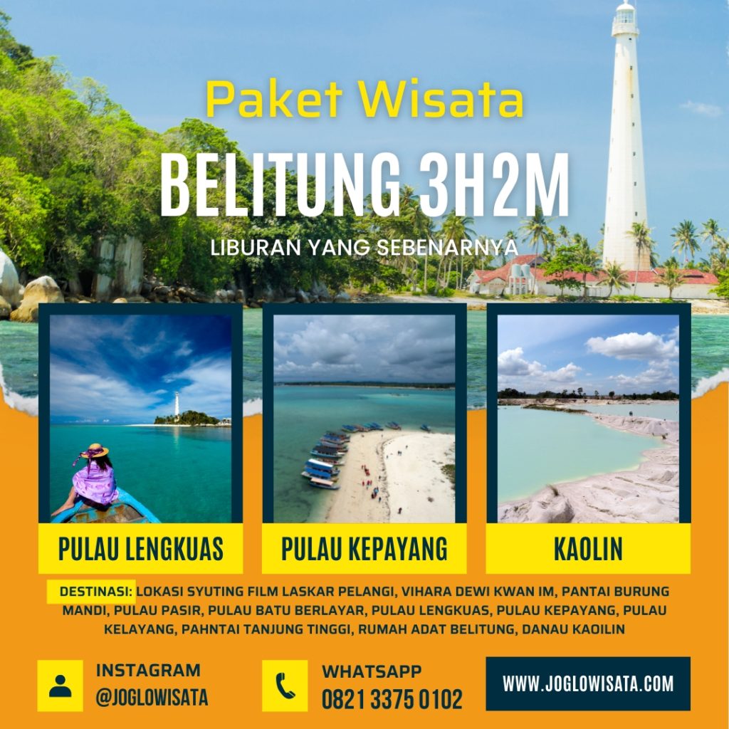 Tempat Wisata Belitung yang Wajib Dikunjungi | Joglo Wisata