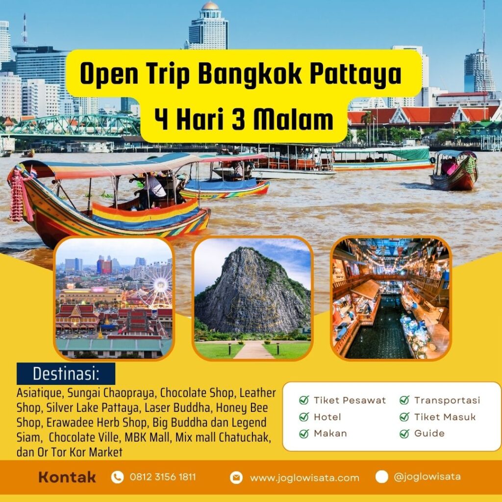 Open Trip Indonesia & Luar Negeri Murah | Joglo Wisata