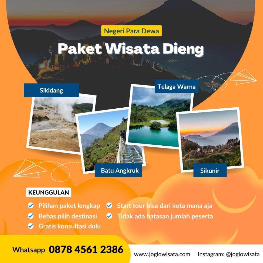 10 Tempat Wisata Wonosobo Lengkap dengan Spot Instagramable | Joglo Wisata